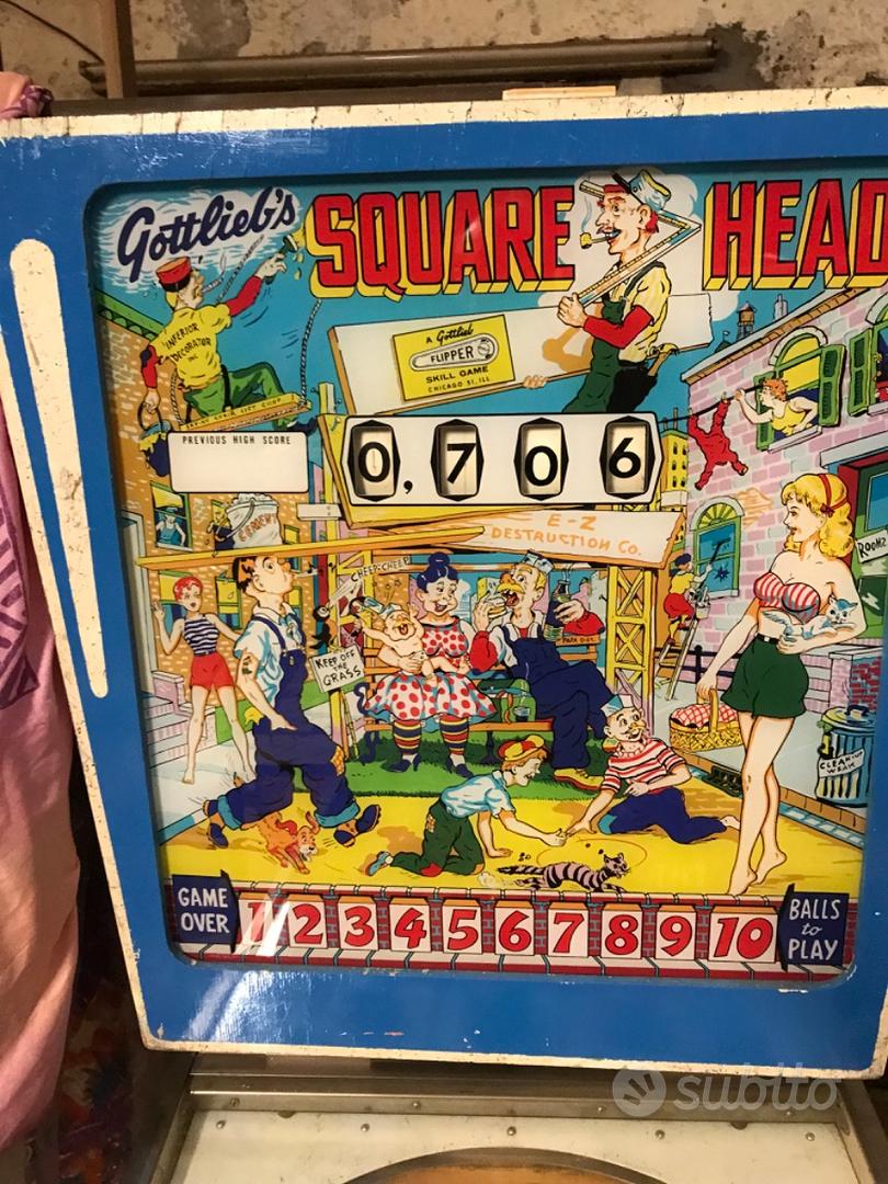 Flipper elettromeccanico anno 1963 - Collezionismo In vendita a Imperia