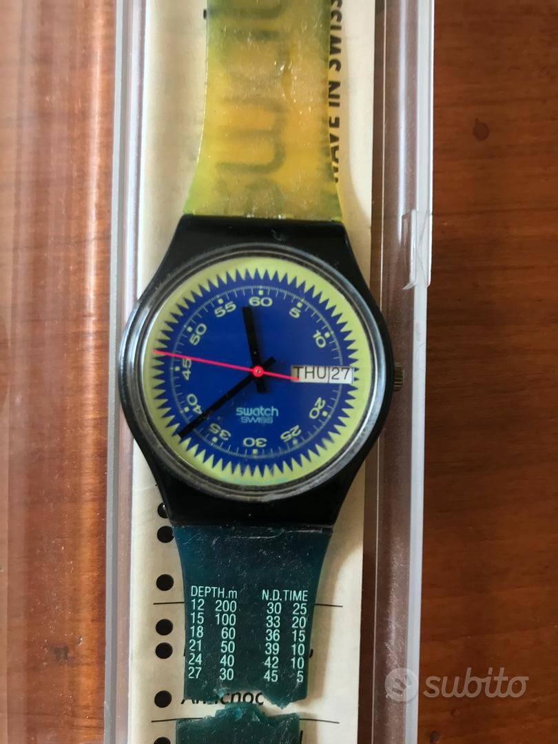 Swatch 1990 gb718 Blue Neptun - Abbigliamento e Accessori In vendita a ...