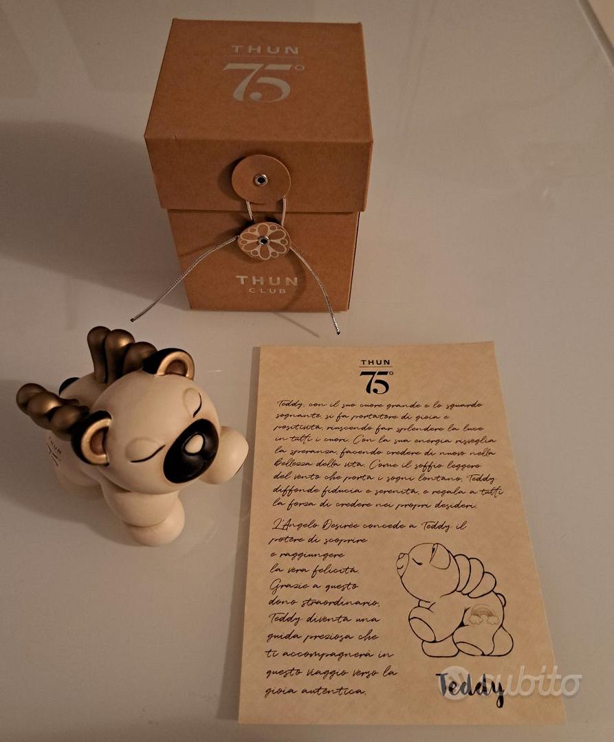 Teddy Thun 75° anniversario con pergamena - Arredamento e Casalinghi In ...
