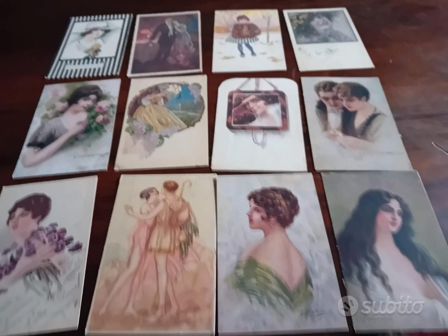 9 cartoline antiche da collezione - Collezionismo In vendita a Modena