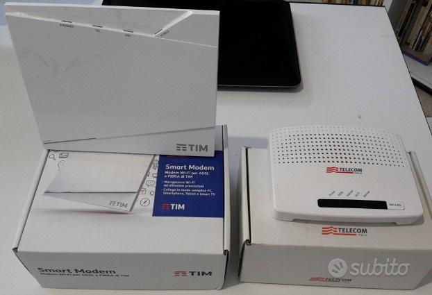 Modem FIBRA NUOVO wifi +3modem tim vodafone - Informatica In vendita a ...