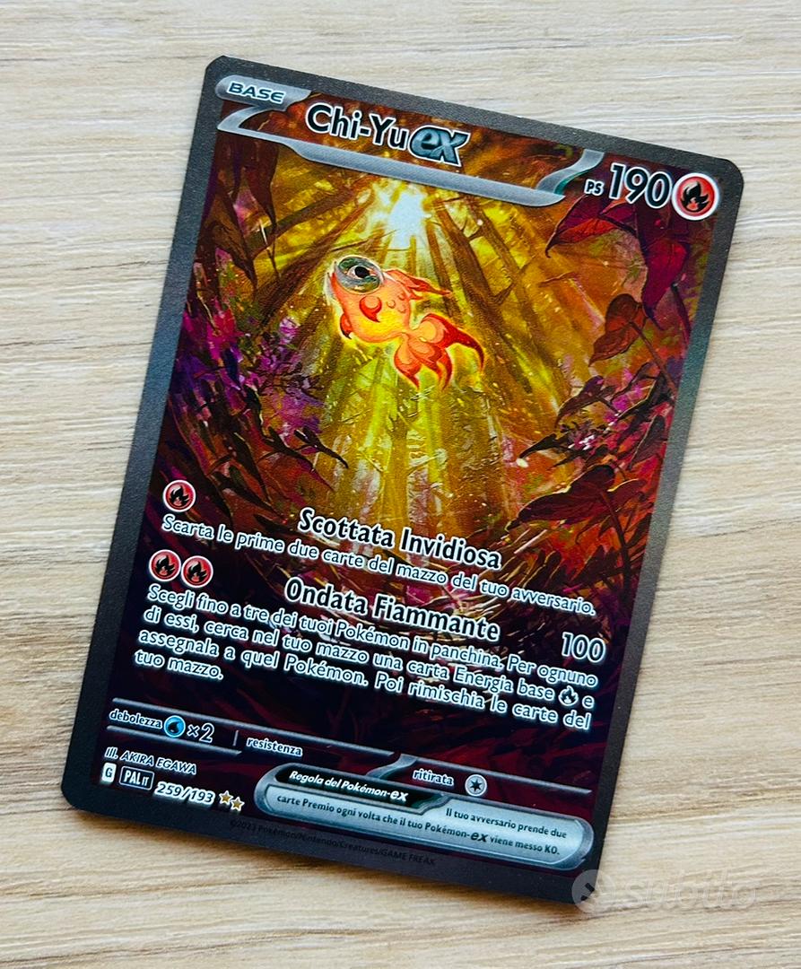 Carta Pokemon originale rara Chi-Yu ex PAL 259 - Collezionismo In ...