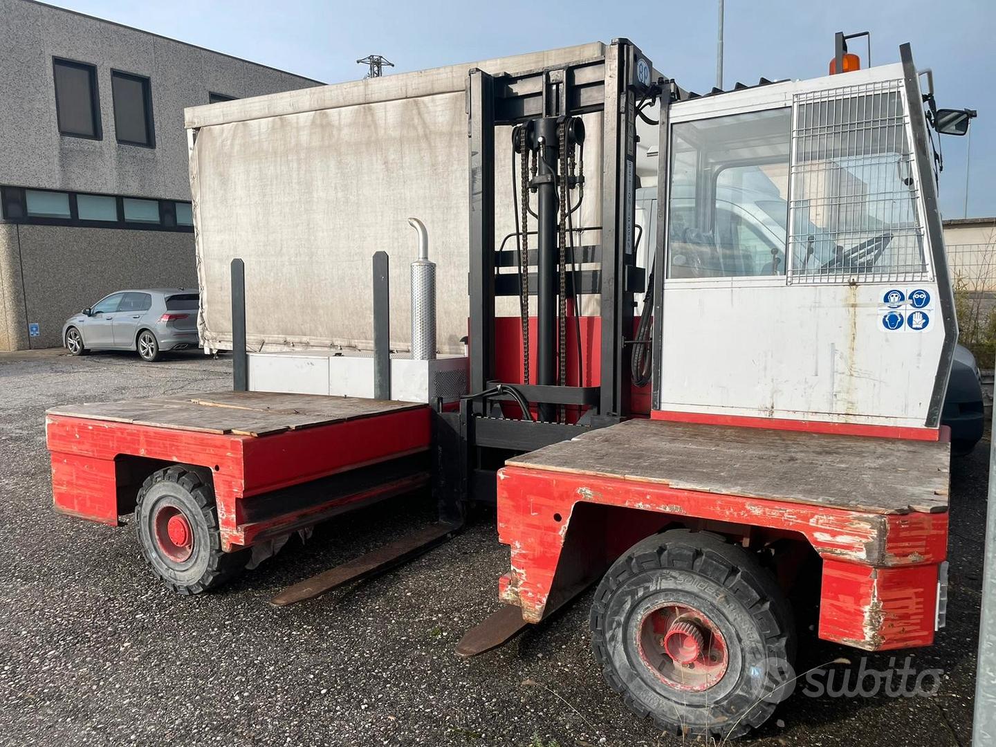 Muletto laterale a scoppio battioni pagani - Veicoli commerciali In ...
