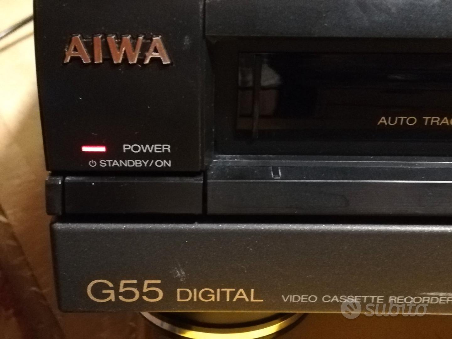 AIWA HV-G55A VCR - Videoregistratore 4 Head - da - Audio/Video In vendita a Pavia