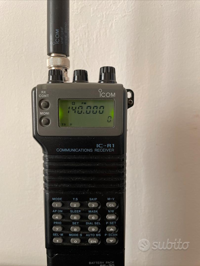 Scanner radio uhf vhf Icom Ic-r1 - Audio/Video In vendita a Firenze