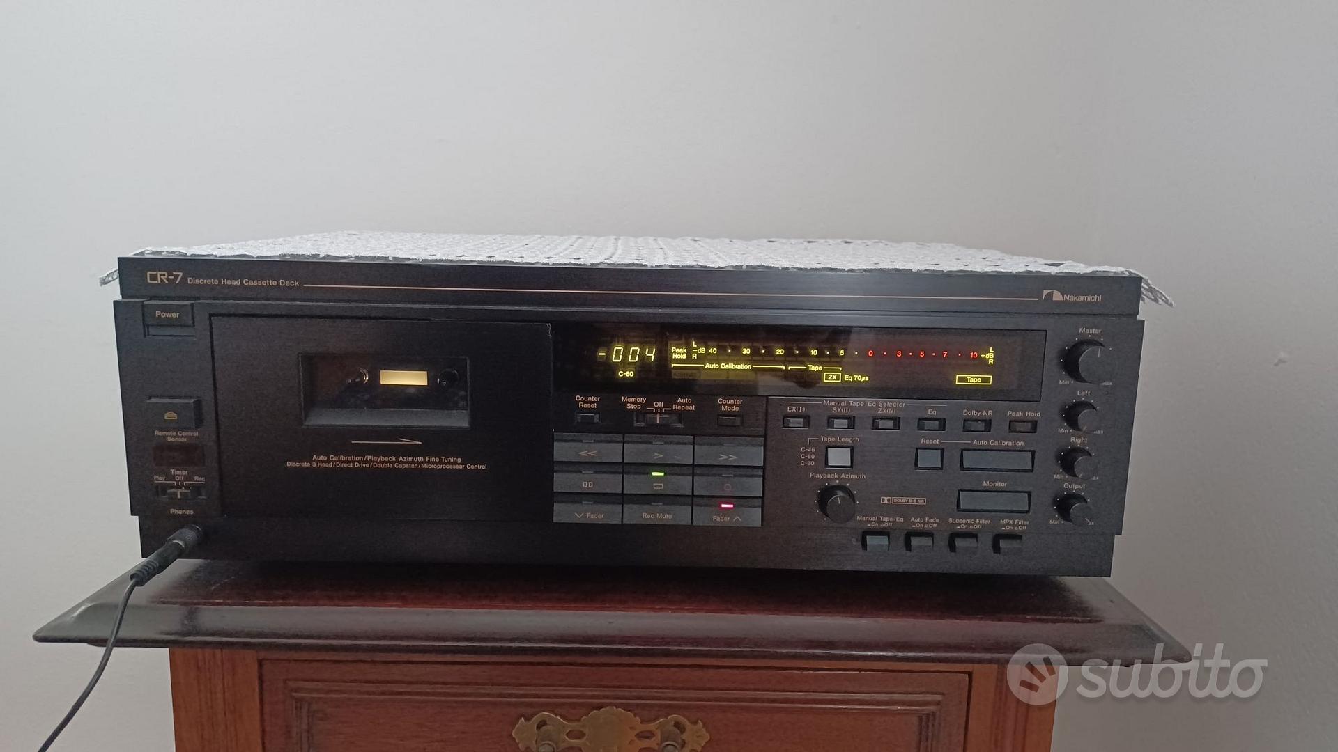 NAKAMICHI CR7 - Audio/Video In vendita a Torino