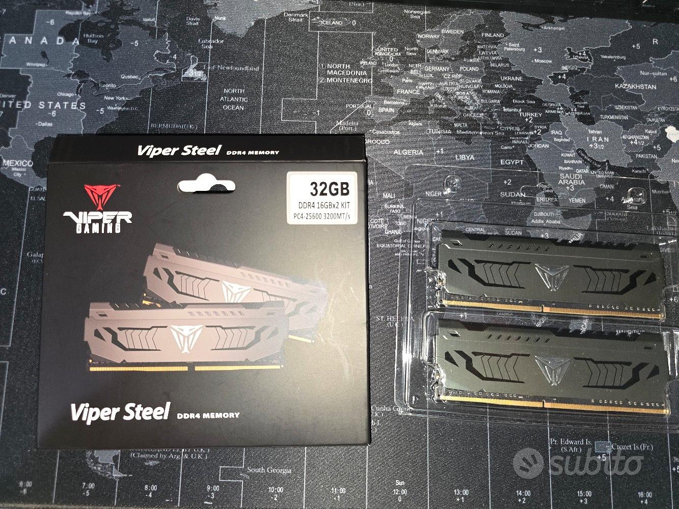 Patriot Viper RAM DDR4 2x16GB 3200MHz CL16 - Informatica In vendita a Roma