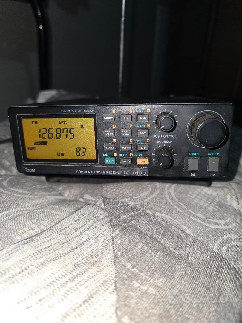 Ricevitore Scanner ic-R100 - Audio/Video In vendita a Milano