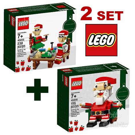 LEGO 40205 Piccoli Elfi + 40206 Babbo Natale - Tutto per i bambini In ...