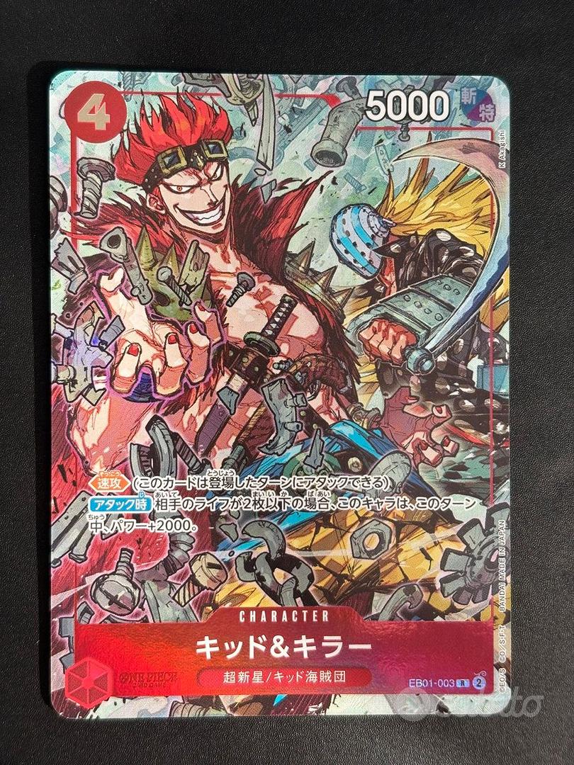Kid & Killer EB01-003 - One Piece TCG Jap - Collezionismo In vendita a Como