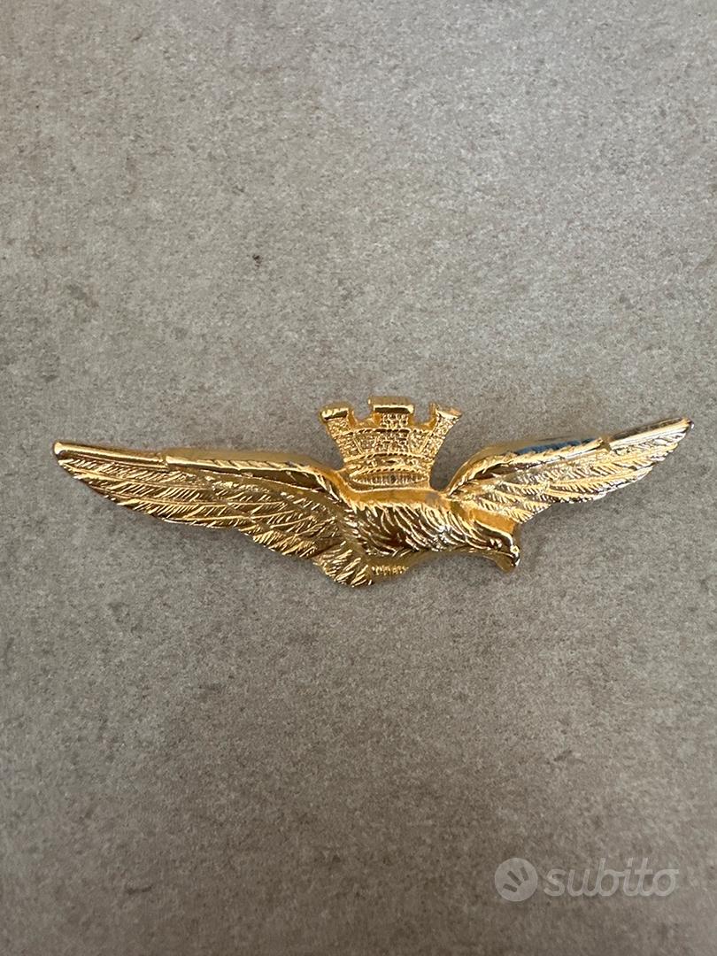 Aquila Turrita – Distintivo da pilota - Collezionismo In vendita a Torino