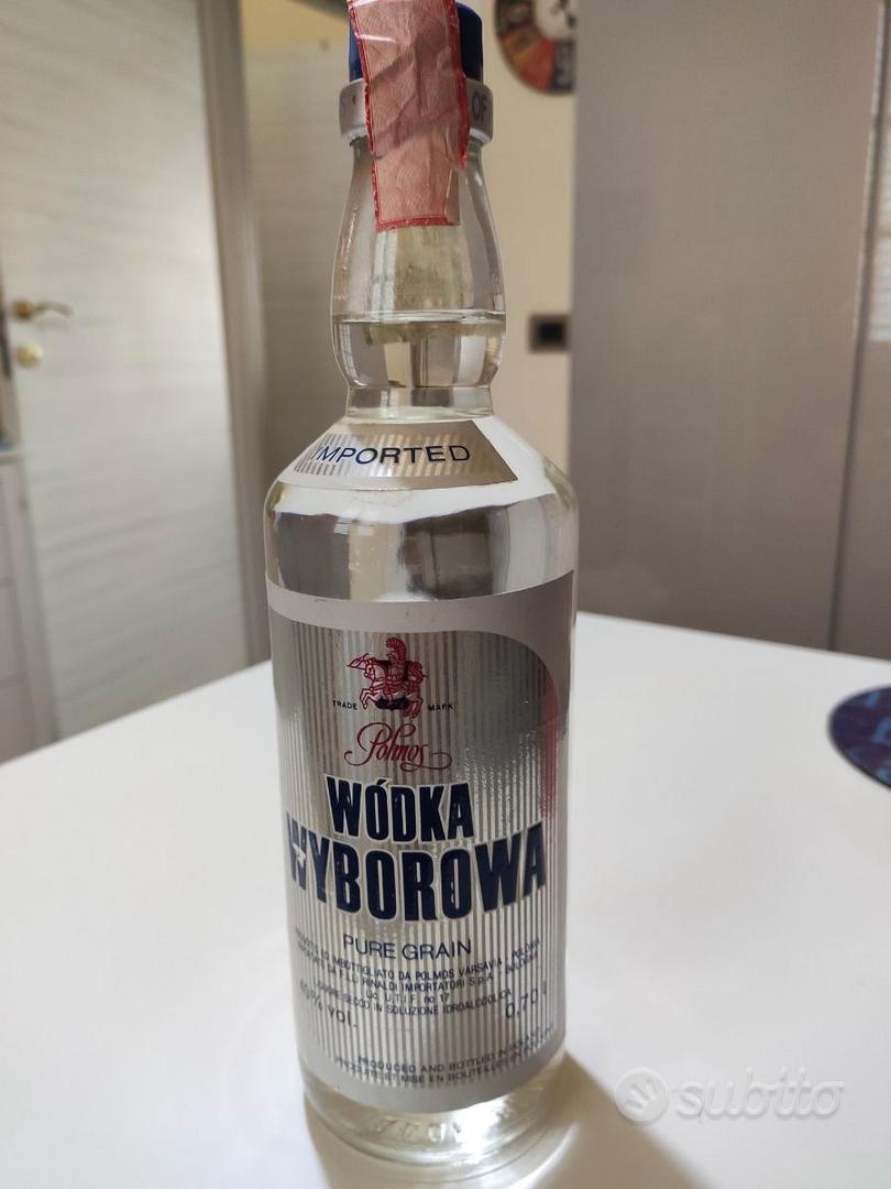 Polmos Wodka Wyborowa Pure Grain 75cl vintage - Collezionismo In ...