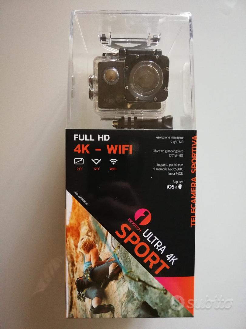 Isnatch Sport Cam Ultra 4K - Audio/Video In vendita a Milano