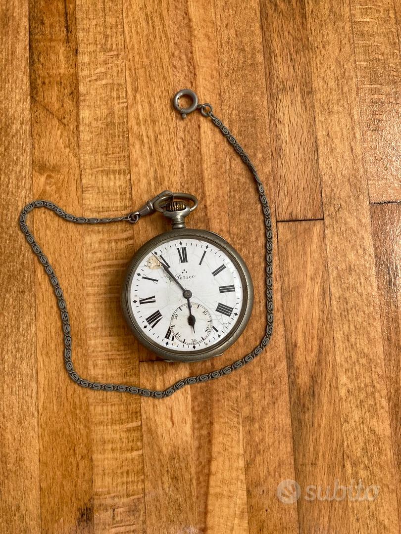 Orologio antico da taschino marca Perseo - Collezionismo In vendita a ...