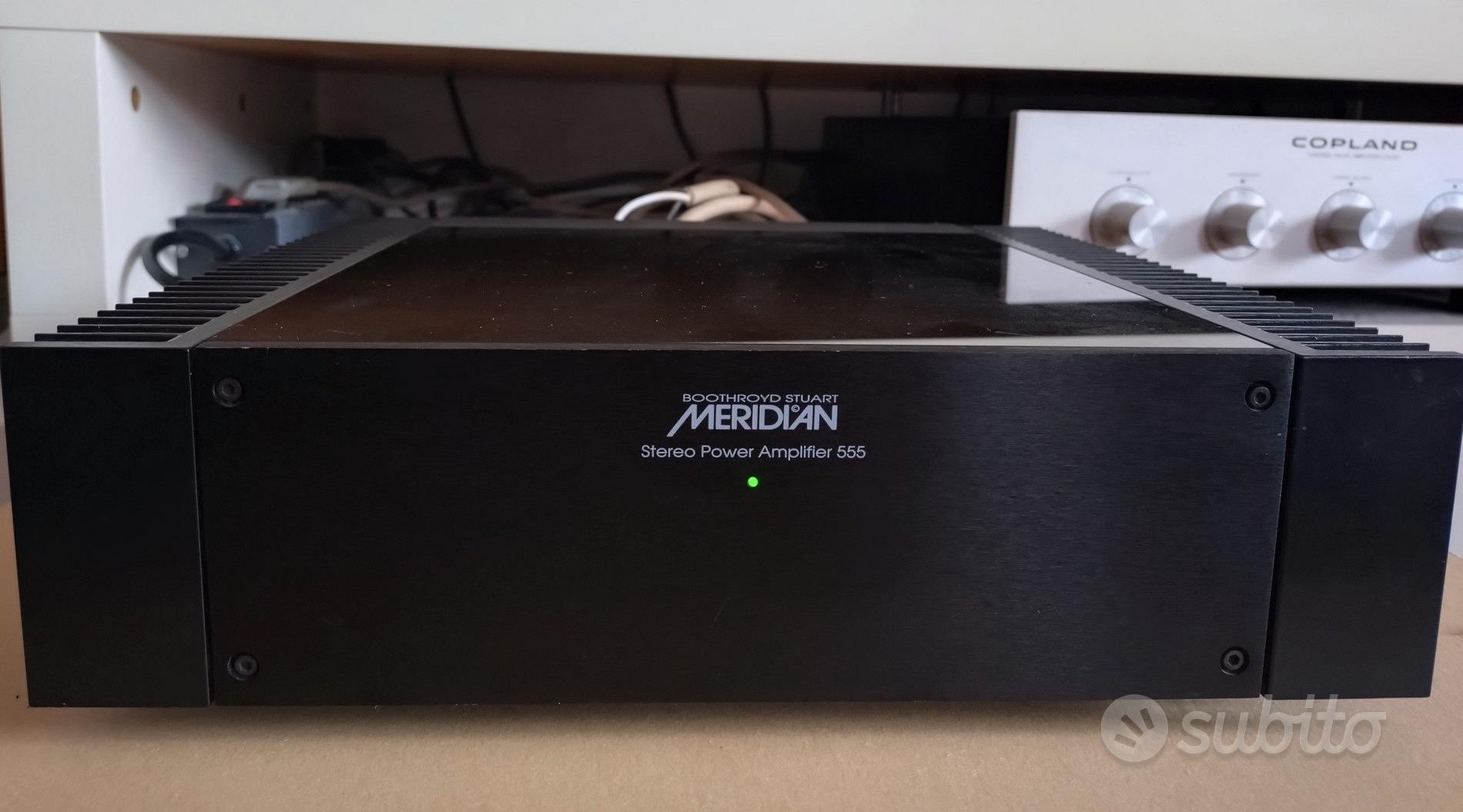 Amplificatore finale Meridian 555 perfetto. - Audio/Video In vendita a Asti