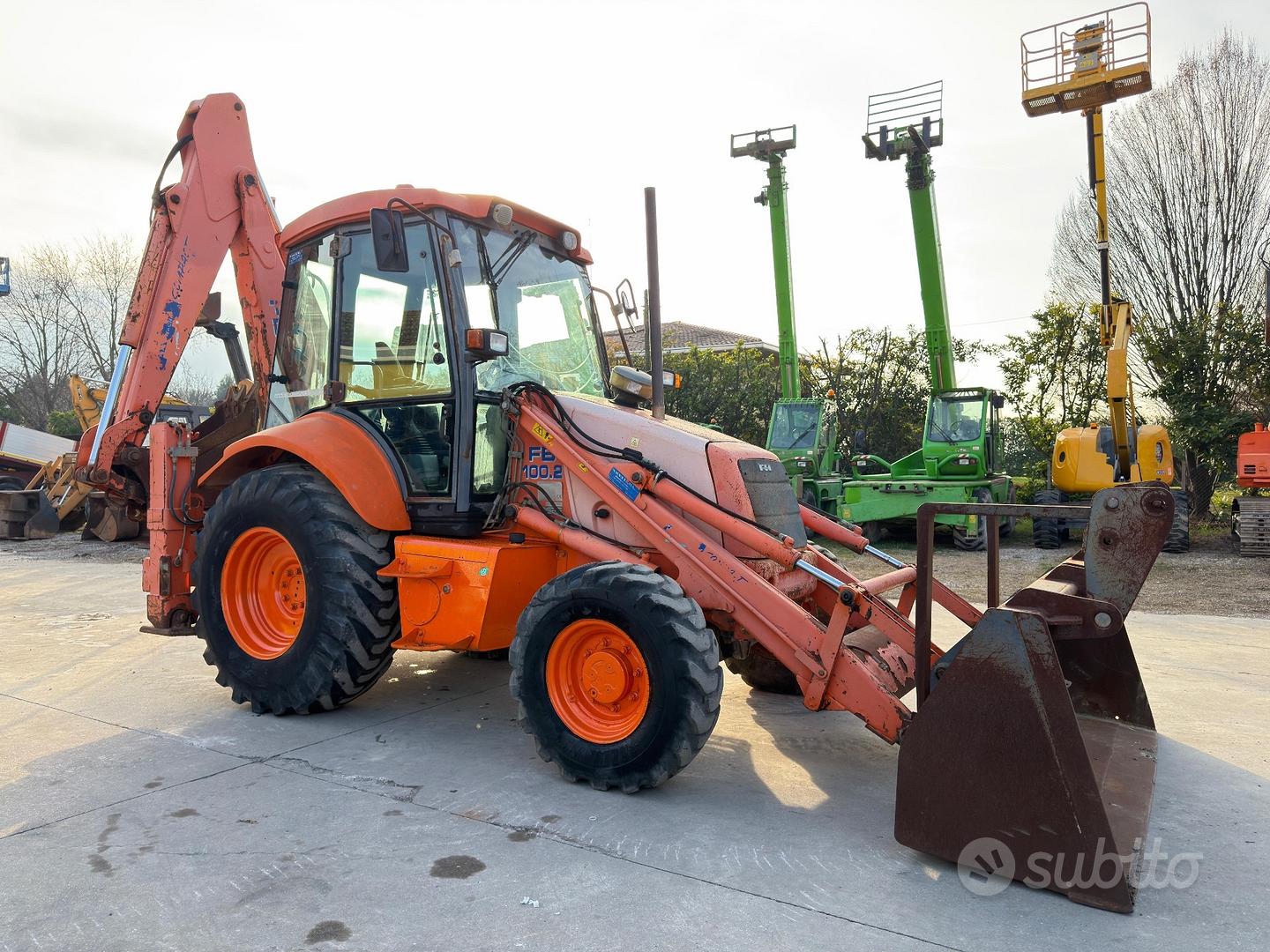 Subito - GRUPPO MOVIMENTO TERRA SRL - Terna FIAT-HITACHI FB100.2 4x4 ...