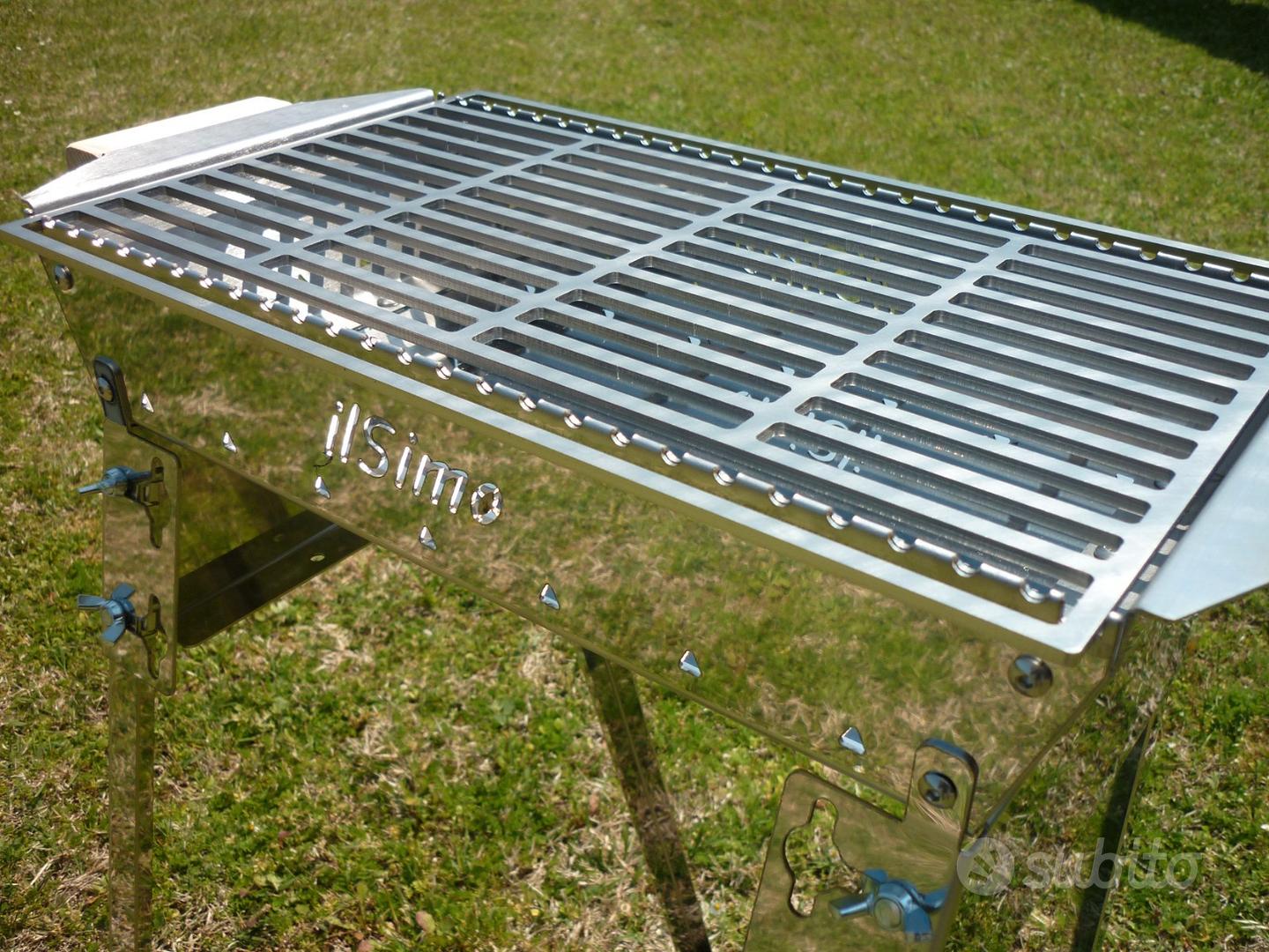 BARBECUE ARROSTICINI SPIEDINI INOX SM40G200 ilSimo - Giardino e Fai da ...