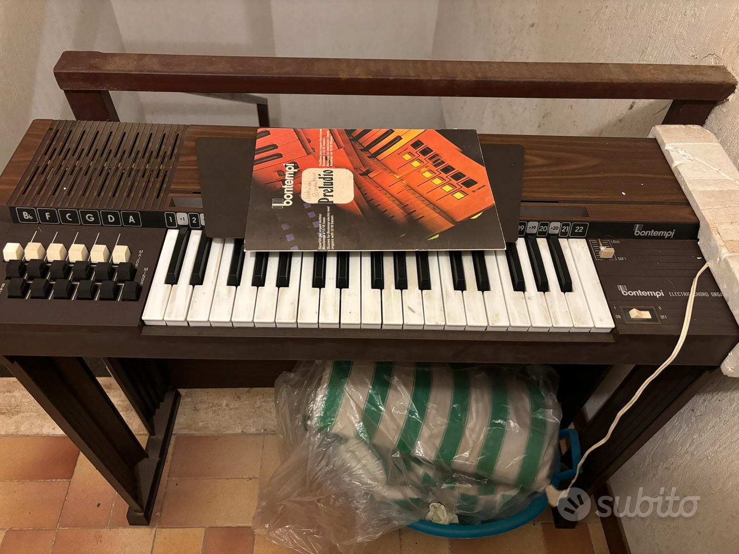 Pianola bontempi organo elettrico 18 accordi - Strumenti Musicali In ...