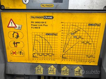 Volvo FM 450 gru Palfinger 34000 6+3 cass. riblat. - Veicoli ...
