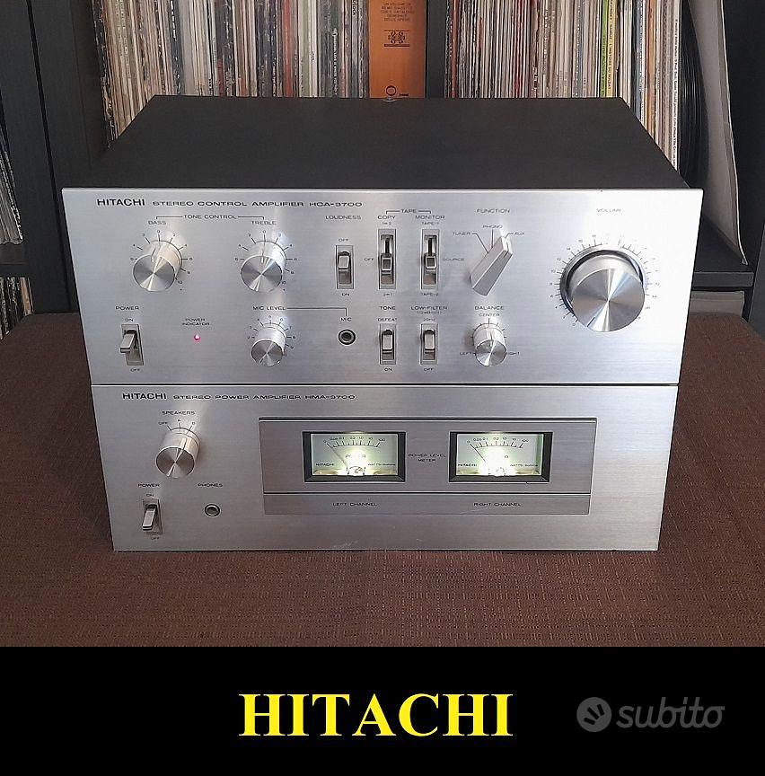 preamplificatore + amplificatore finale Hitachi - Audio/Video In ...