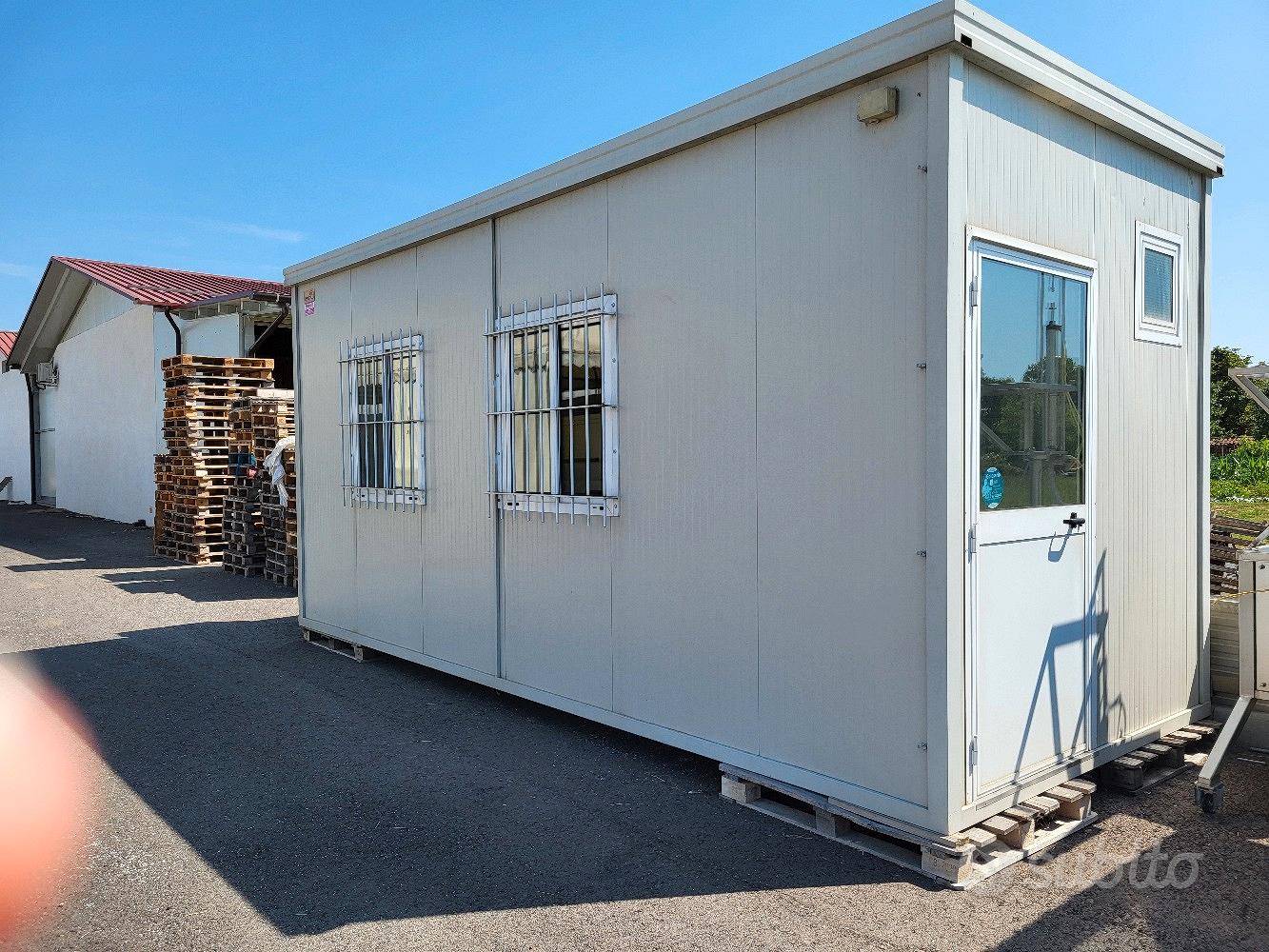 BOX PREFABBRICATO CONTAINER CON BAGNO E CLIMA - Giardino e Fai da te In ...