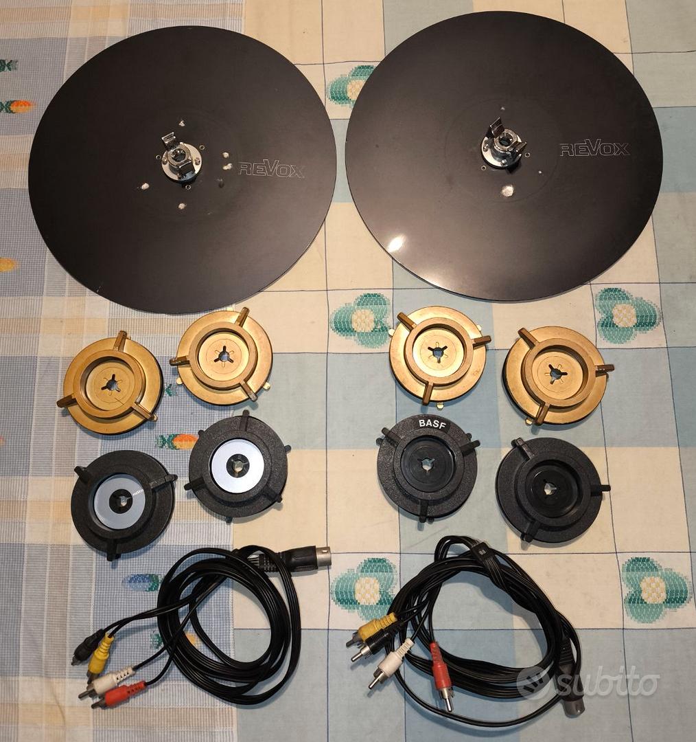 Revox Nab + Piattelli PanCake + Cavi Din Rca - Audio/Video In vendita a ...