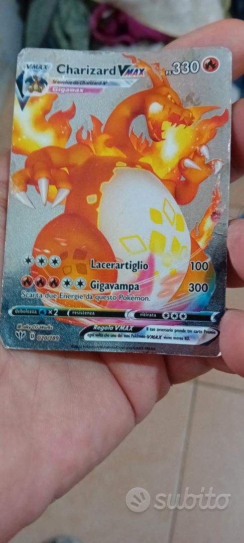 carta pokemon charizard VMAX - Collezionismo In vendita a Cosenza