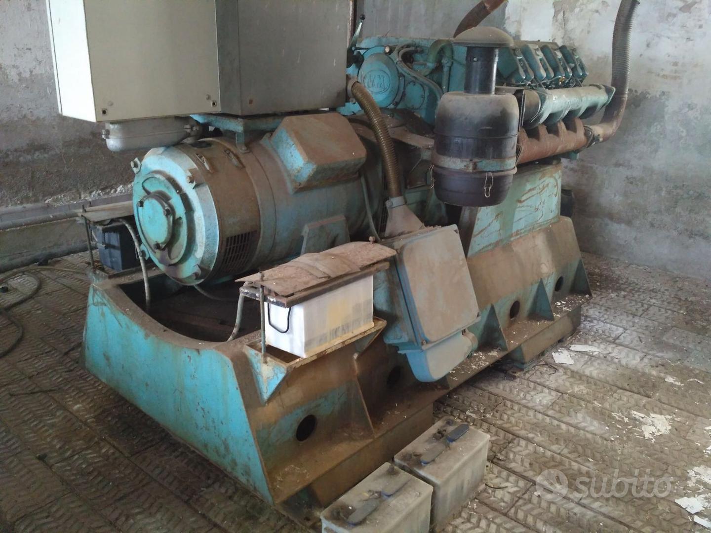 Generatore corrente Gruppo elettrogeno 125kVA240CV - Elettrodomestici ...