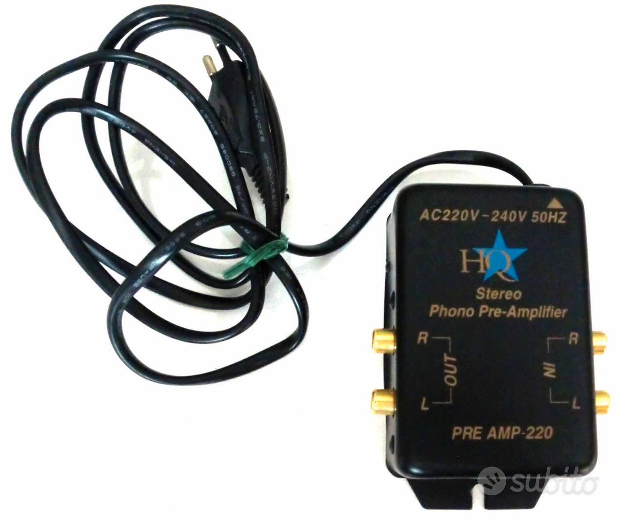 124 HQ STEREO PHONO PRE-AMPLIFIER PRE AMP-220 - Audio/Video In vendita ...