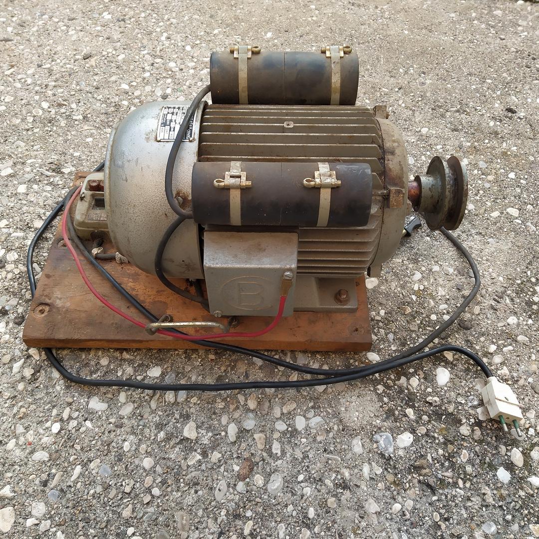 motore elettrico Bonora monofase asincrono KW 1,5 - Giardino e Fai da ...