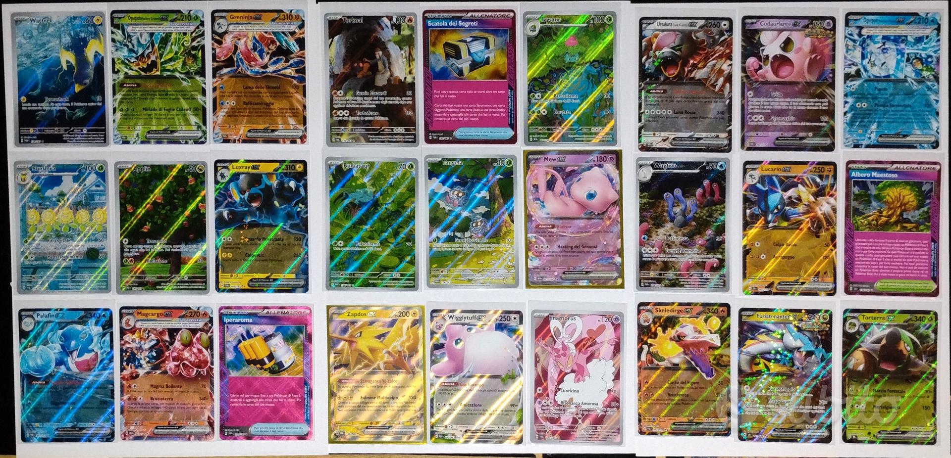 lotto Pokemon 83 carte ITA omaggio carte vintage - Collezionismo In ...