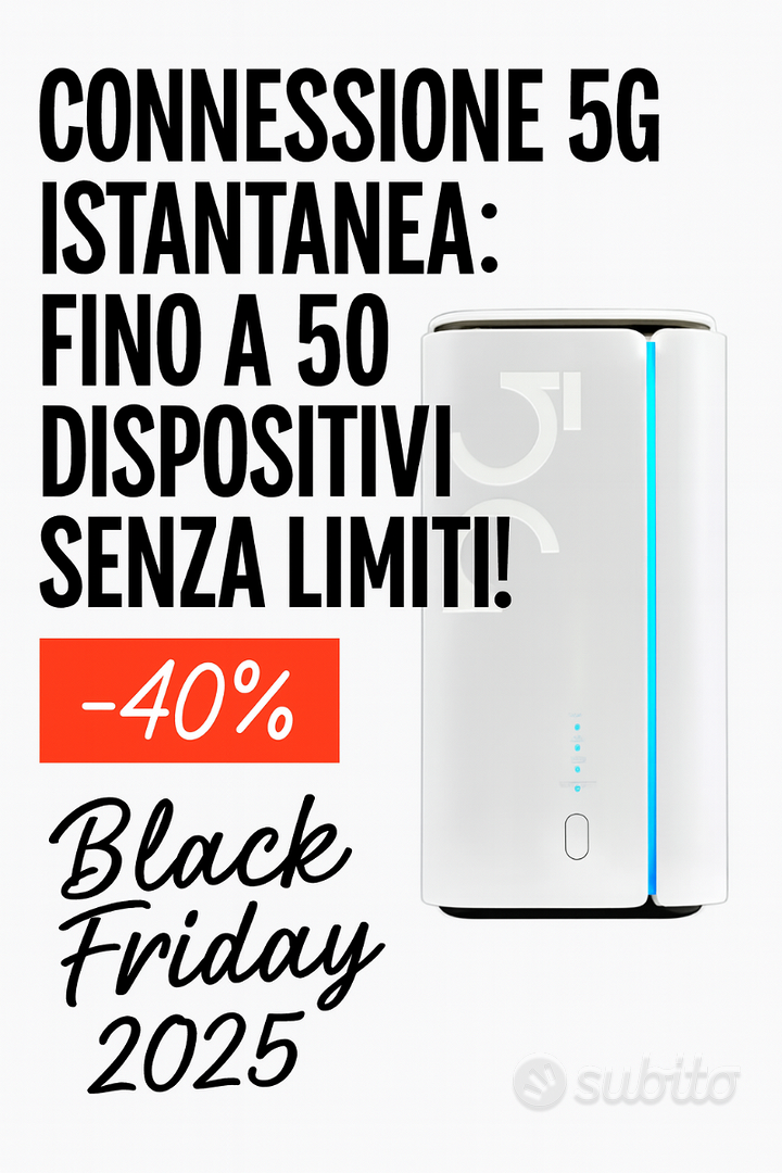 Router 5G sim WiFi 6 Dual Band - Informatica In vendita a Treviso