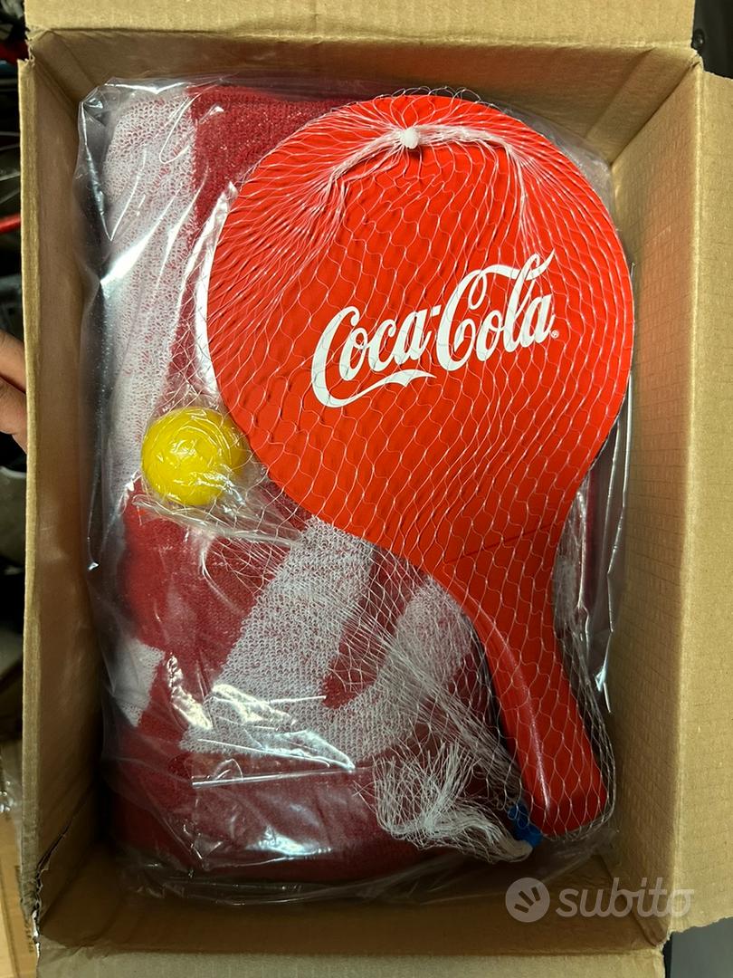 Telo Mare Coca Cola Racchette Spiaggia Asiugamani - Collezionismo In ...