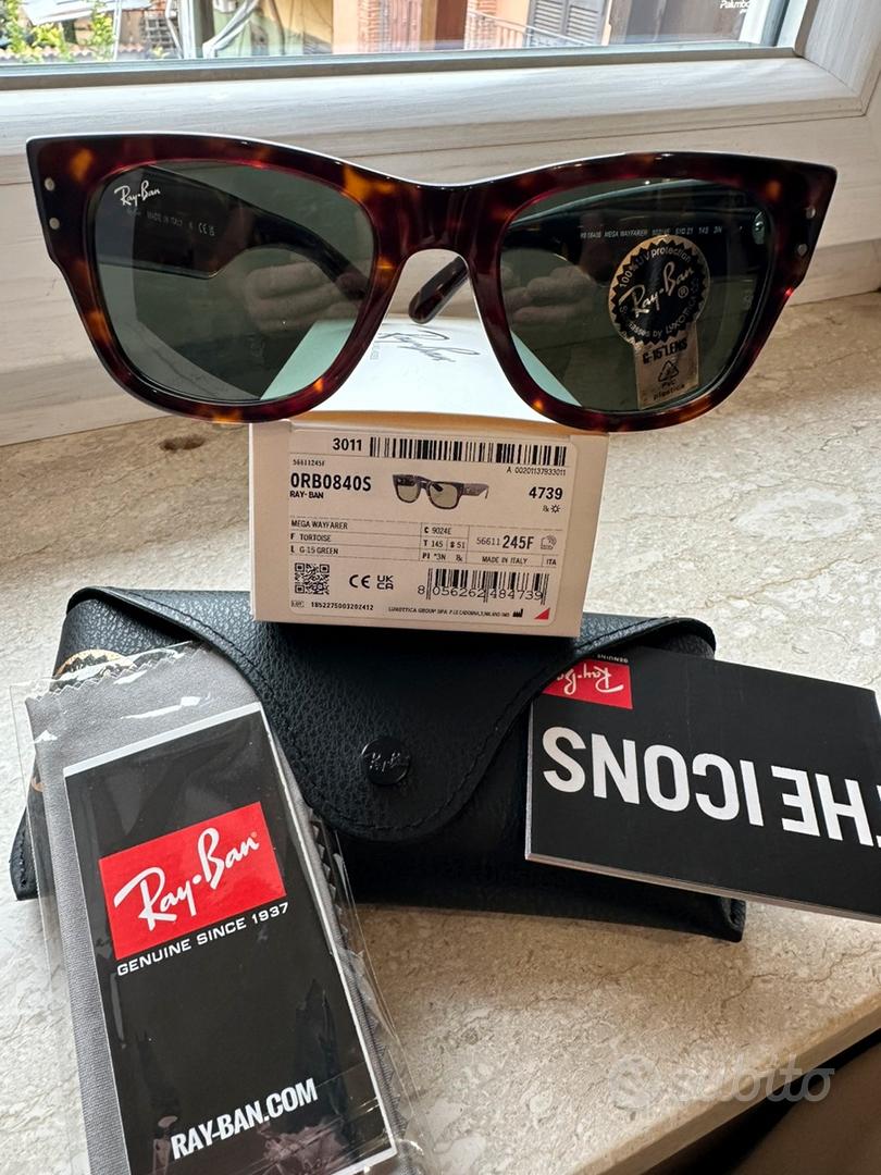 Ray Ban Mega Wayfarer - Abbigliamento e Accessori In vendita a Caserta