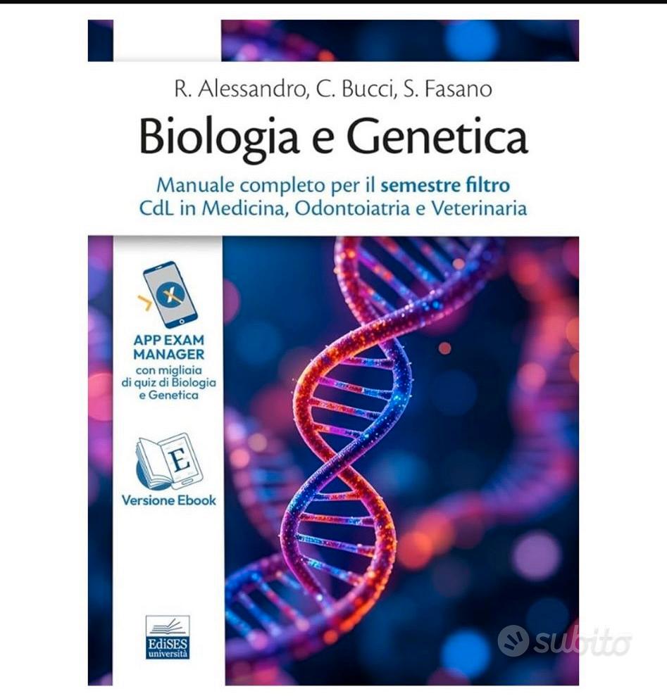 Libro Biologia e Genetica Semetre filtro - Libri e Riviste In vendita a ...