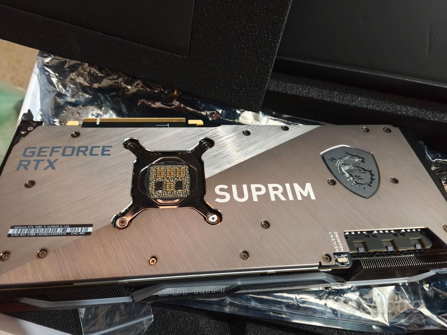 GeForce RTX 3080 ti suprim x - Informatica In vendita a Isernia