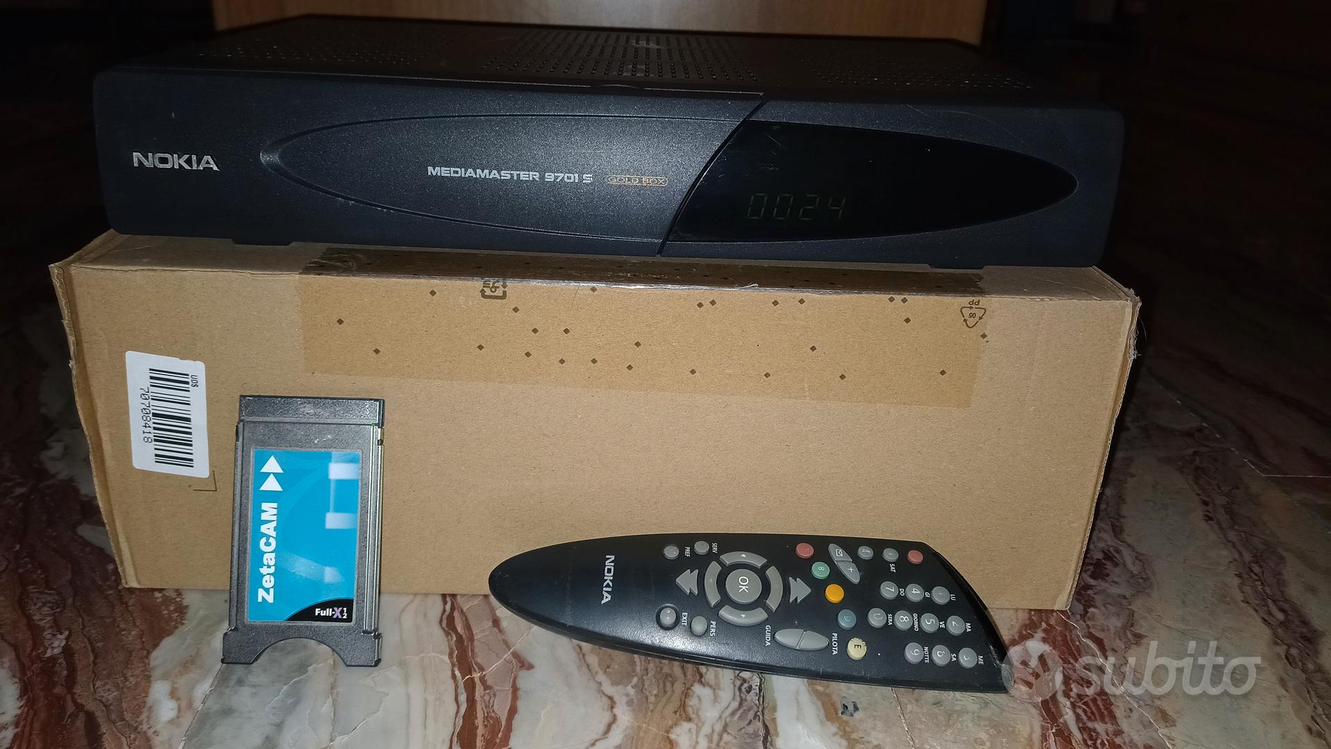 Decoder satellitare Nokia Mediamaster 9701 S - Audio/Video In vendita a ...