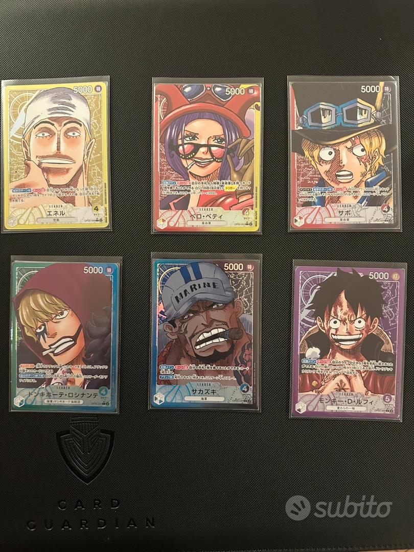 One piece op05/06/09+carte promo e set prb-01 - Collezionismo In ...
