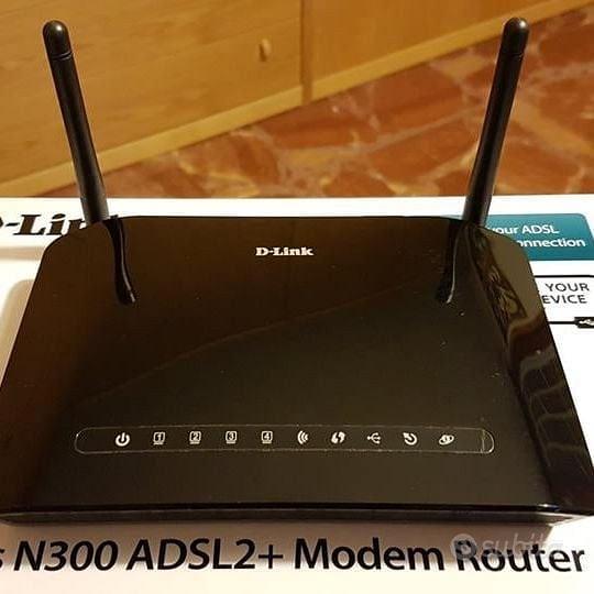 Modem router wifi D-Link DSL-2750B - Informatica In vendita a Bologna