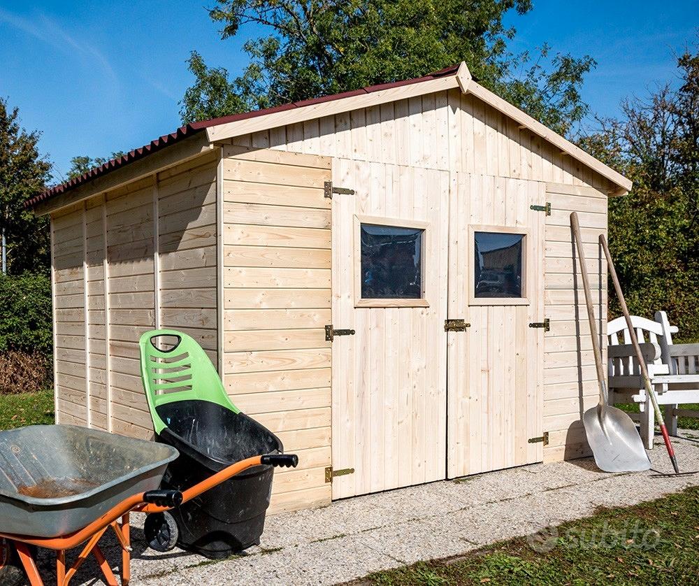 Casetta NUOVA 3x3 in Legno da Giardino Attrezzi - Giardino e Fai da te ...