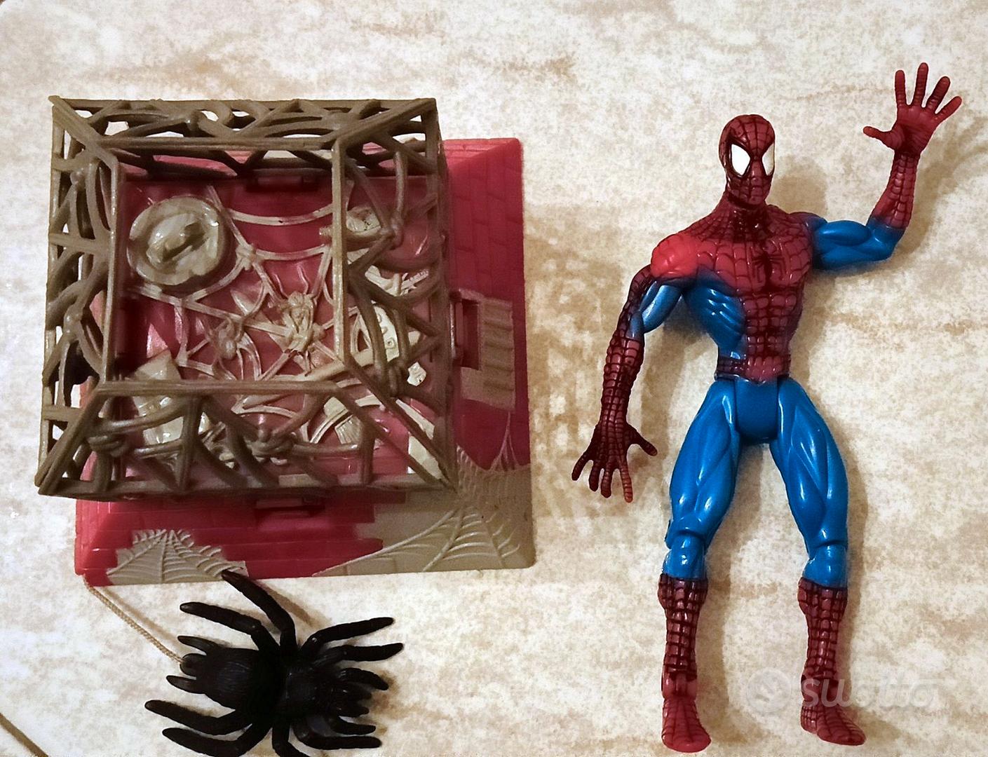 SPIDER MAN CON TRAPPOLA-RAGNATELA ACTION FIGURE - Collezionismo In ...