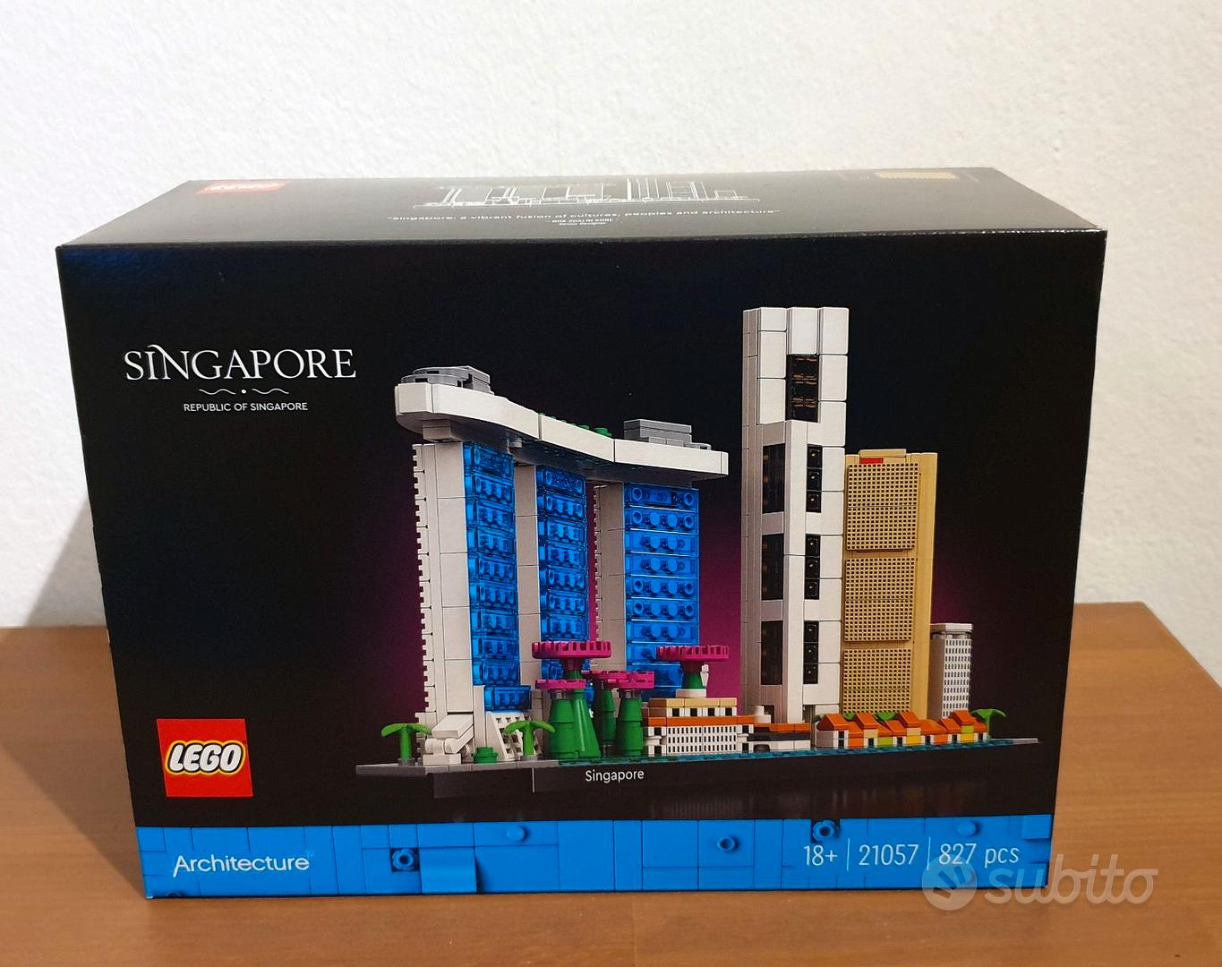 Lego Architecture 21057 Singapore - Retired set! - - Collezionismo In ...