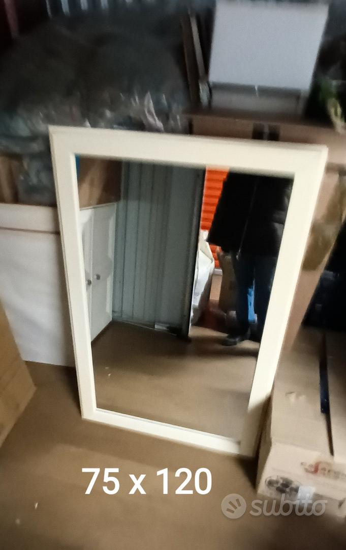 specchio cornice bianca - Arredamento e Casalinghi In vendita a Milano