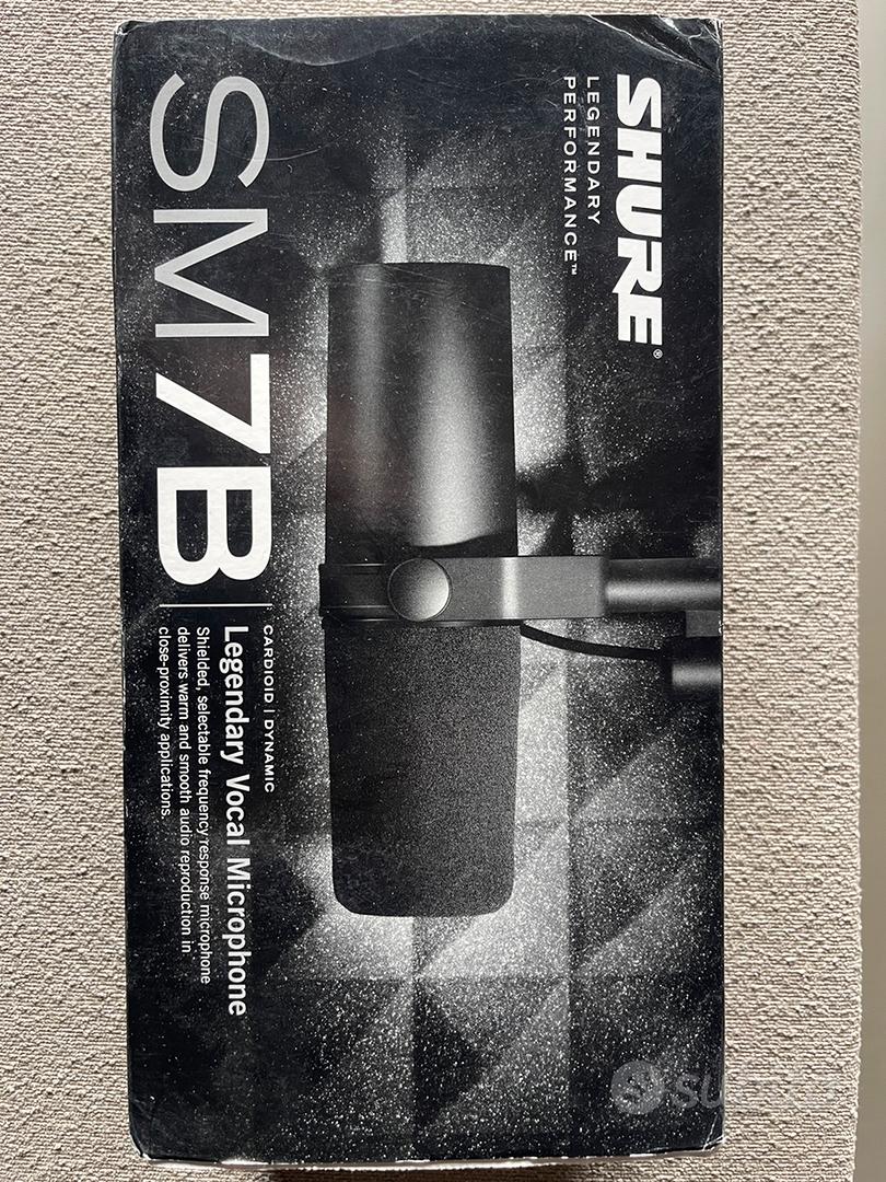 Shure sm7b + cloud filter - Audio/Video In vendita a L'Aquila