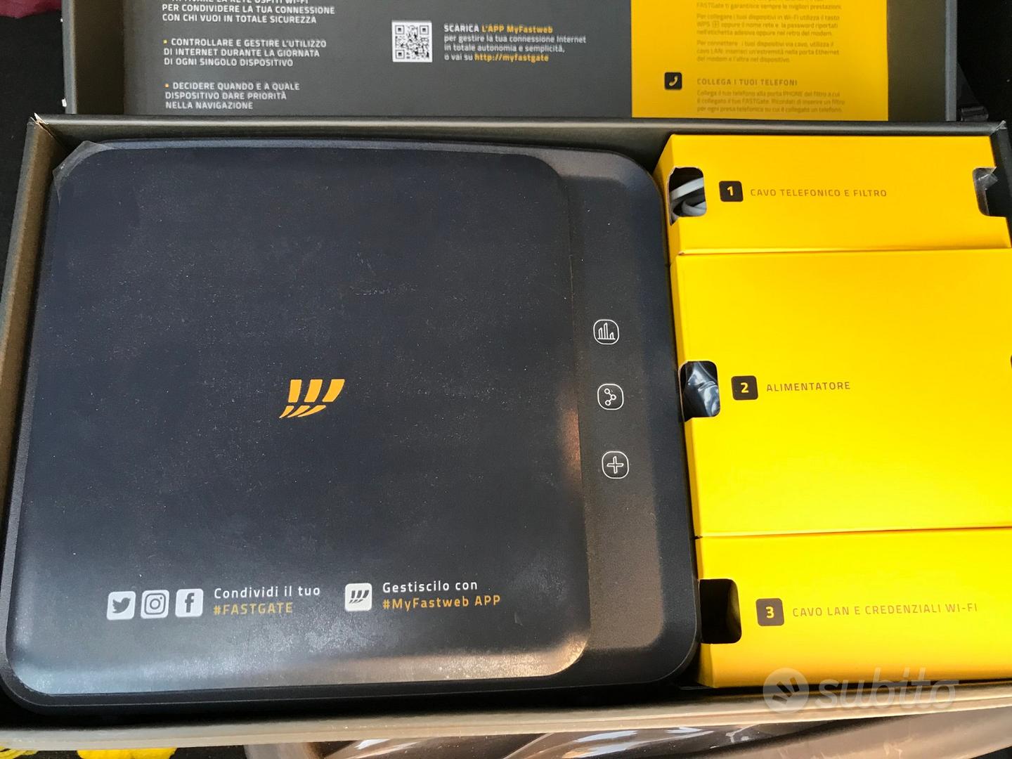 Modem Fastweb Fastgate - Informatica In vendita a Bari