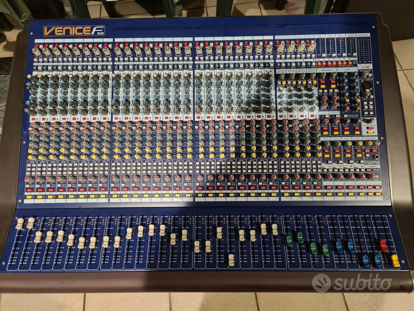 Mixer MIDAS Venice F32 - Audio/Video In vendita a Bologna