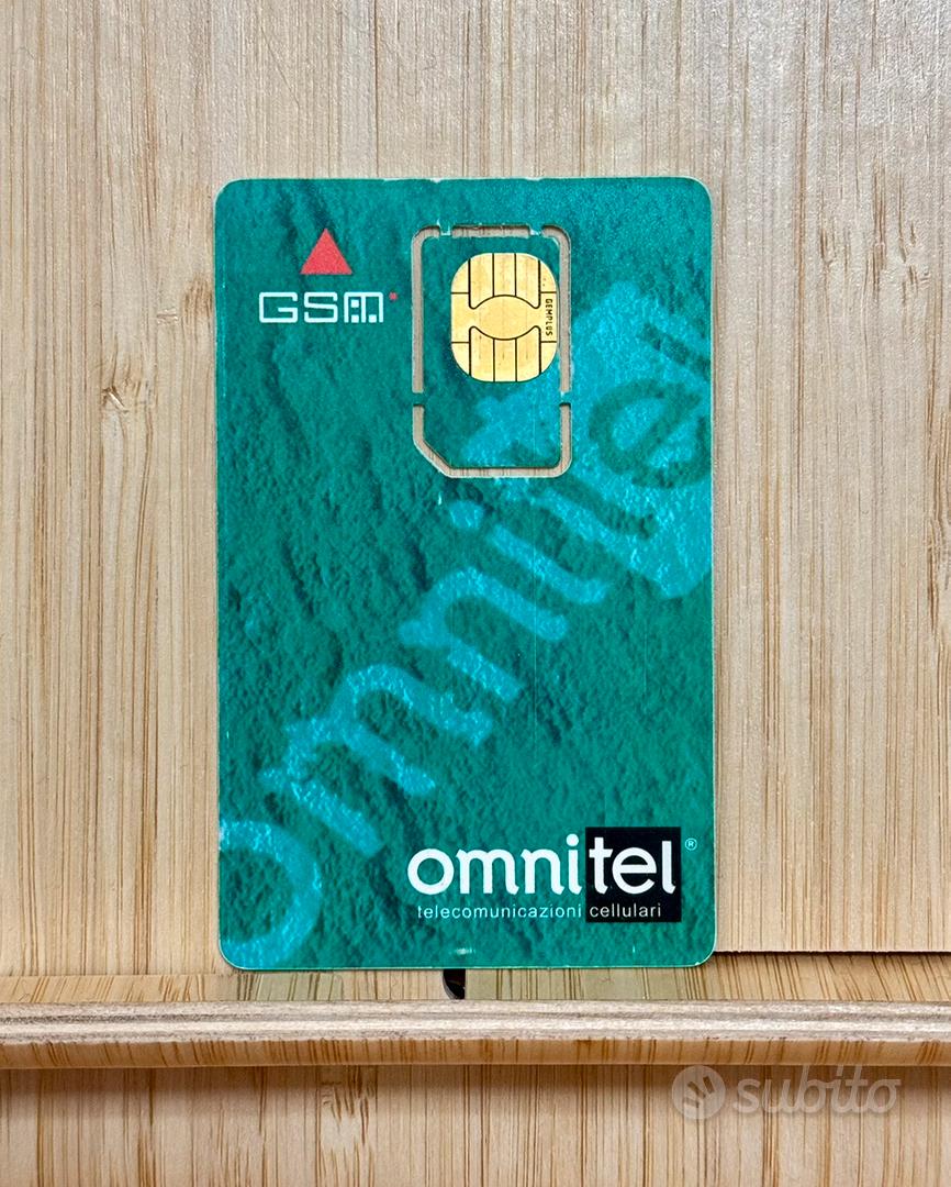 Carta Sim Omnitel - Collezionismo In vendita a Reggio Emilia