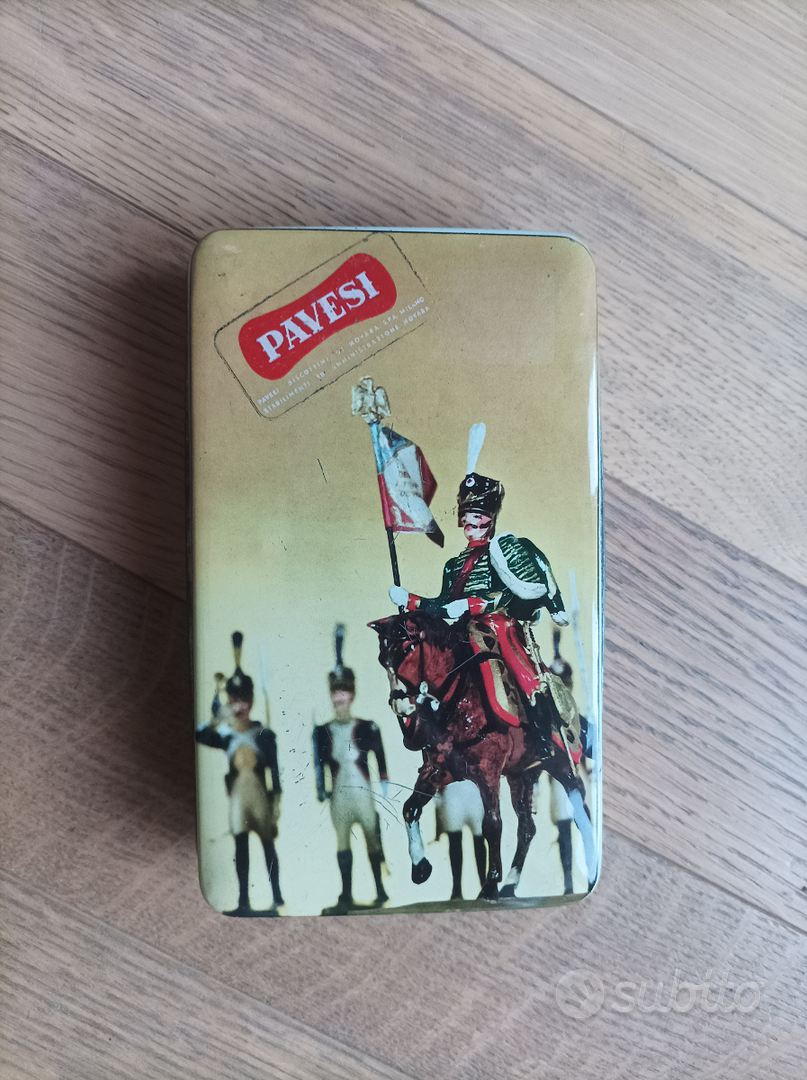 Scatola di latta Pavesi vintage - Collezionismo In vendita a Como