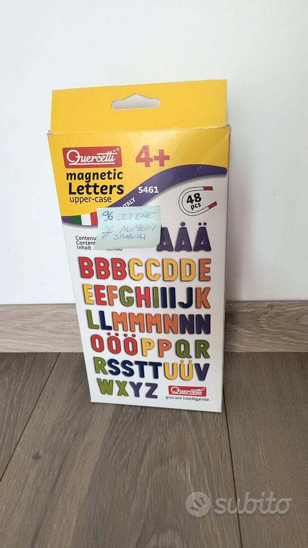 Quercetti lettere e numeri magnetici - Tutto per i bambini In vendita a ...