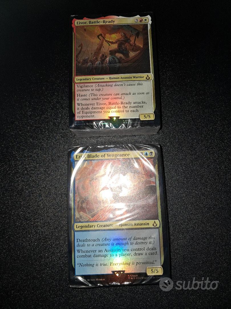 Kit Magic Assassin’s Creed card 2 deck - Collezionismo In vendita a Brescia